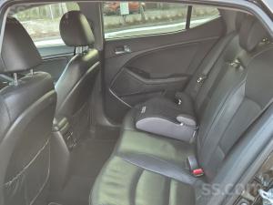 Black Kia Optima 2014 in Ventspils, with an engine capacity of 1.70 L and mileage of 145 thousand km for 7000 €, photo 10 on AUTOMOTO.COM.LV