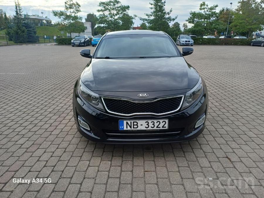 Melns Kia Optima 2014 Jelgava, ar dzinēja tilpumu 1.70 L un nobraukumu 199 tūkst. km par 6300 €, foto 3 vietnē AUTOMOTO.COM.LV