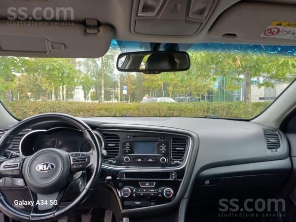 Black Kia Optima 2014 in Jelgava, with an engine capacity of 1.70 L and mileage of 199 thousand km for 6300 €, photo 8 on AUTOMOTO.COM.LV