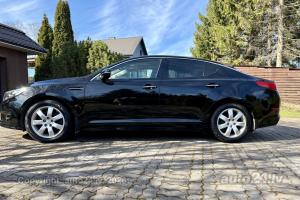 Black Kia Optima 2015 in Tallinn, with an engine capacity of 2.00 L and mileage of 116 thousand km for 10000 €, photo  on AUTOMOTO.COM.LV