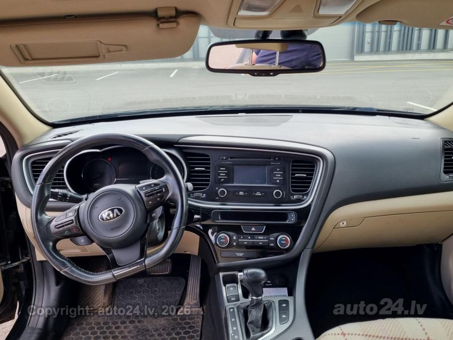 Black Kia Optima 2015 in Parnu, with an engine capacity of 1.70 L and mileage of 212 thousand km for 7000 €, photo 9 on AUTOMOTO.COM.LV