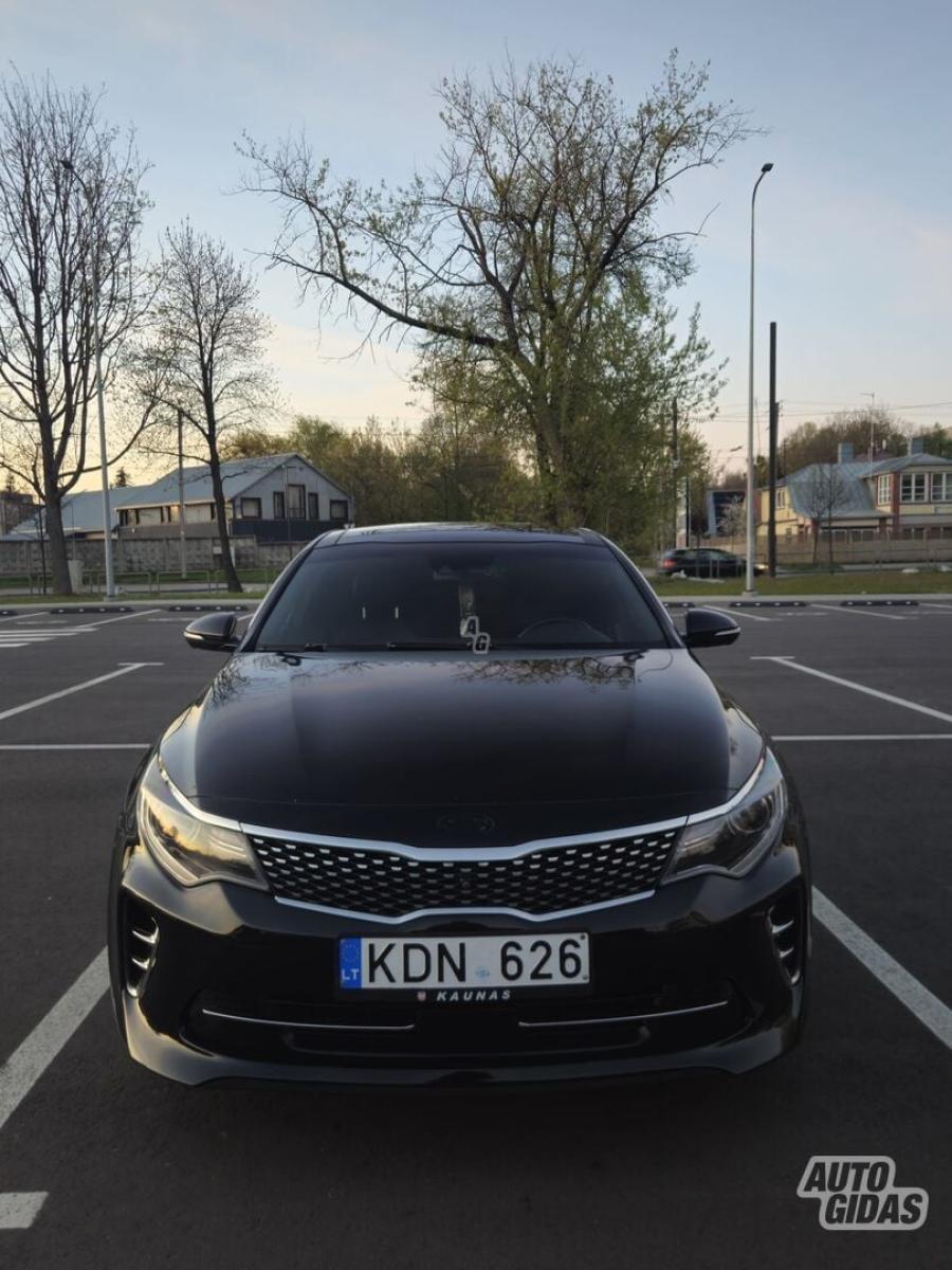Melns Kia Optima 2016 Kauņa, ar dzinēja tilpumu 2.00 L un nobraukumu 126 tūkst. km par 14500 €, foto 1 vietnē AUTOMOTO.COM.LV