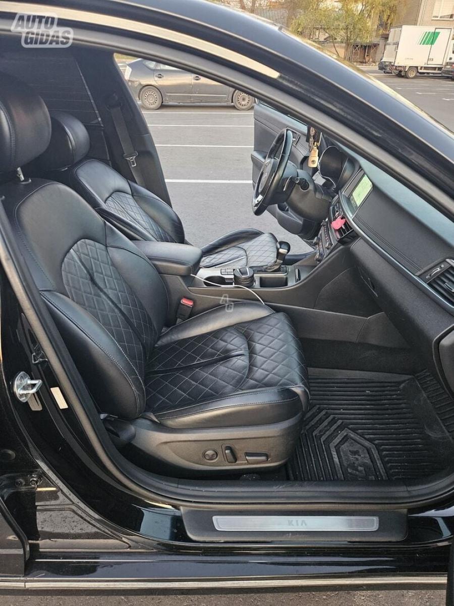 Melns Kia Optima 2016 Kauņa, ar dzinēja tilpumu 2.00 L un nobraukumu 126 tūkst. km par 14500 €, foto 14 vietnē AUTOMOTO.COM.LV