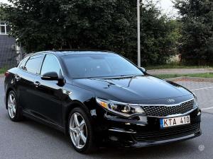 Black Kia Optima 2016 in Vilnius, with an engine capacity of 2.40 L and mileage of 126 thousand km for 6950 €, photo 5 on AUTOMOTO.COM.LV