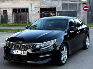 Black Kia Optima 2016 in Vilnius, with an engine capacity of 2.40 L and mileage of 126 thousand km for 6850 €, photo 5 on AUTOMOTO.COM.LV