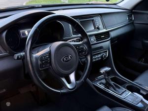 Black Kia Optima 2016 in Vilnius, with an engine capacity of 2.40 L and mileage of 126 thousand km for 6850 €, photo 15 on AUTOMOTO.COM.LV