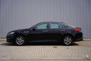 Black Kia Optima 2018 in Marijampole, with an engine capacity of 1.69 L and mileage of 73 thousand km for 9450 €, photo 5 on AUTOMOTO.COM.LV
