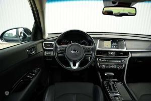 Black Kia Optima 2018 in Marijampole, with an engine capacity of 1.69 L and mileage of 73 thousand km for 9450 €, photo 33 on AUTOMOTO.COM.LV