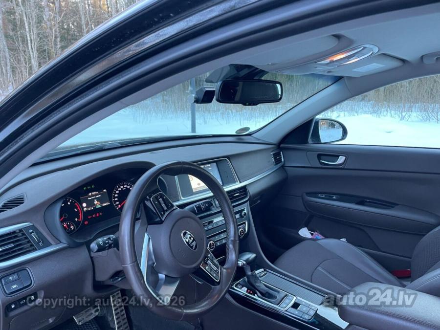 Black Kia Optima 2020 in Tallinn, with an engine capacity of 1.60 L and mileage of 129 thousand km for 16290 €, photo 9 on AUTOMOTO.COM.LV