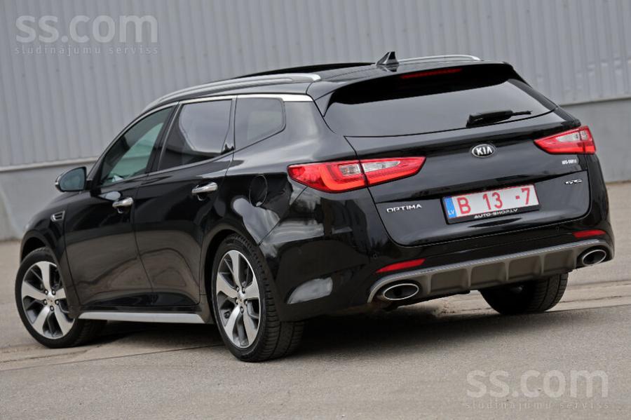 Melns Kia Optima 2016 Tukums, ar dzinēja tilpumu 1.70 L un nobraukumu 274 tūkst. km par 9990 €, foto 4 vietnē AUTOMOTO.COM.LV