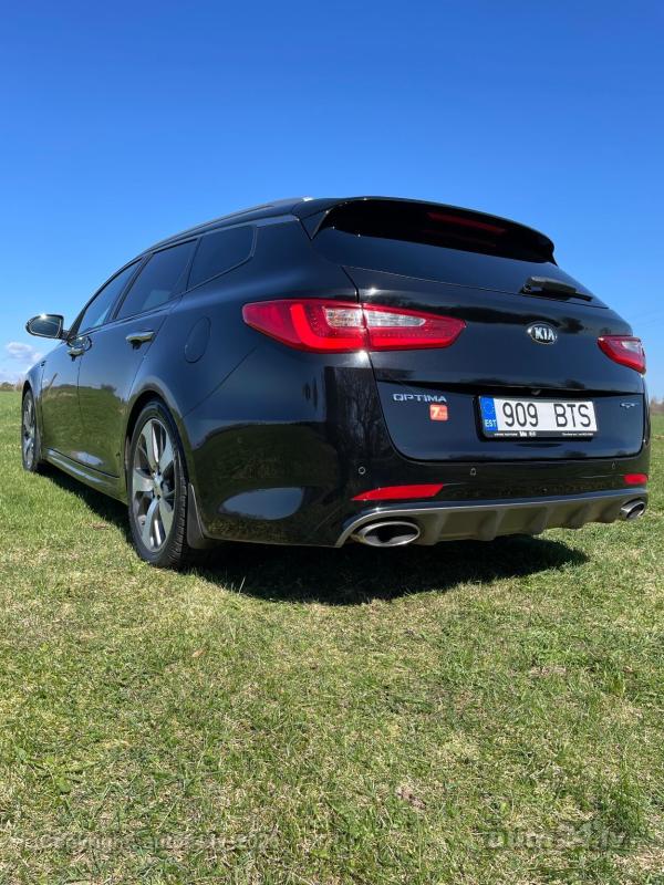 Black Kia Optima 2016 in Tallinn, with an engine capacity of 2.00 L and mileage of 158 thousand km for 15000 €, photo 3 on AUTOMOTO.COM.LV