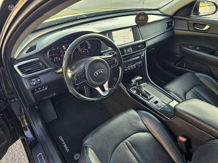 Melns Kia Optima 2016 Šauļi, ar dzinēja tilpumu 1.69 L un nobraukumu 150 tūkst. km par 9850 €, foto 14 vietnē AUTOMOTO.COM.LV