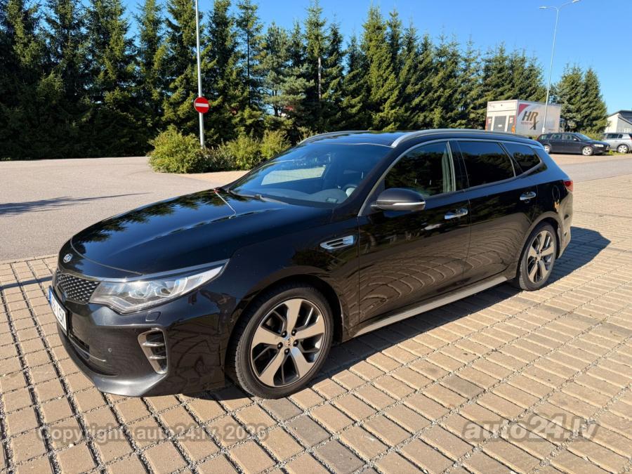 Black Kia Optima 2018 in Tartu, with an engine capacity of 1.70 L and mileage of 265 thousand km for 11999 €, photo 9 on AUTOMOTO.COM.LV