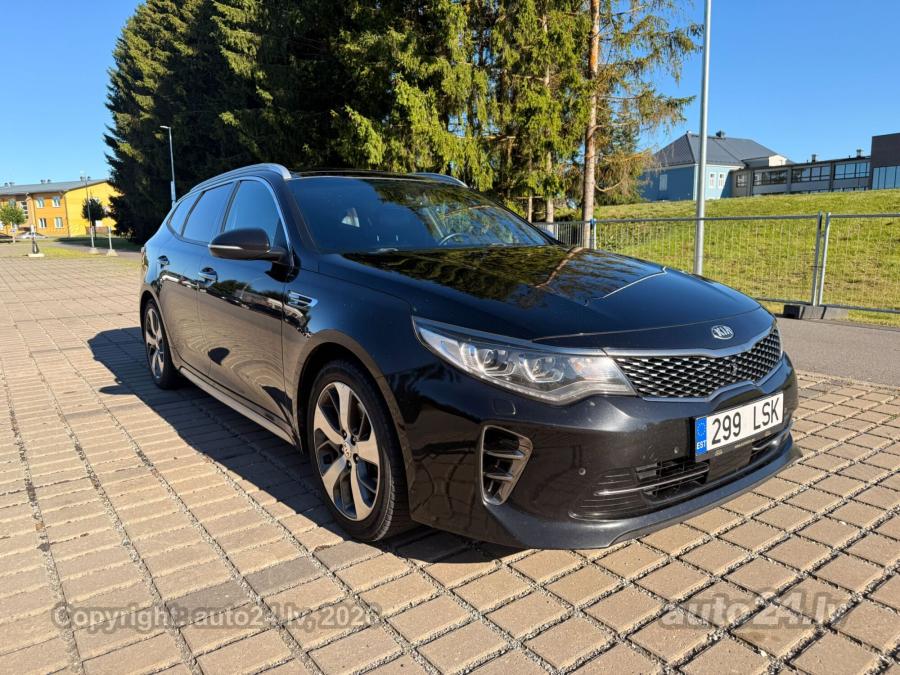 Black Kia Optima 2018 in Tartu, with an engine capacity of 1.70 L and mileage of 265 thousand km for 11999 €, photo 10 on AUTOMOTO.COM.LV