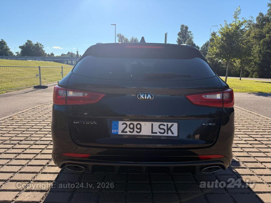 Black Kia Optima 2018 in Tartu, with an engine capacity of 1.70 L and mileage of 265 thousand km for 11999 €, photo 12 on AUTOMOTO.COM.LV