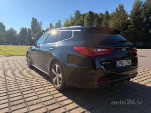 Black Kia Optima 2018 in Tartu, with an engine capacity of 1.70 L and mileage of 265 thousand km for 11999 €, photo 13 on AUTOMOTO.COM.LV