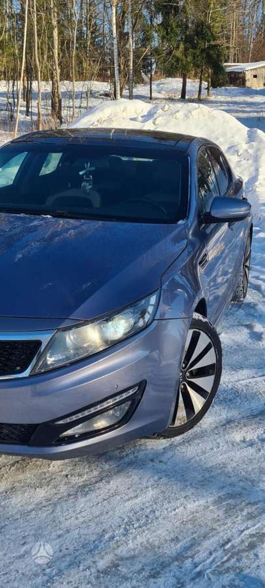 Zils Kia Optima 2013 Viļņa, ar dzinēja tilpumu 1.70 L un nobraukumu 194 tūkst. km par 6000 €, foto 13 vietnē AUTOMOTO.COM.LV