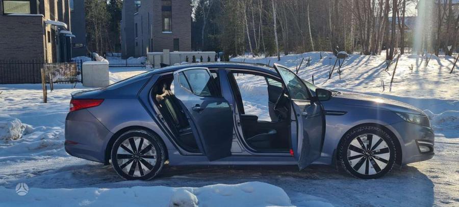 Zils Kia Optima 2013 Viļņa, ar dzinēja tilpumu 1.70 L un nobraukumu 194 tūkst. km par 6000 €, foto 14 vietnē AUTOMOTO.COM.LV