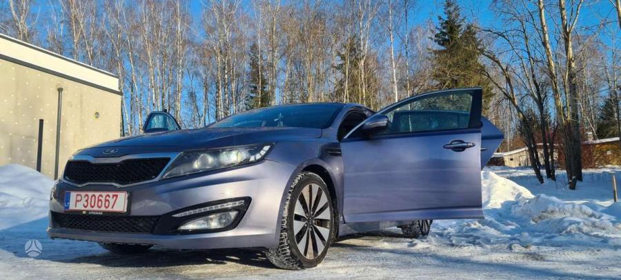 Zils Kia Optima 2013 Viļņa, ar dzinēja tilpumu 1.70 L un nobraukumu 194 tūkst. km par 6000 €, foto 16 vietnē AUTOMOTO.COM.LV