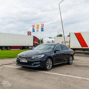 Zils Kia Optima 2017 Klaipėda, ar dzinēja tilpumu 1.70 L un nobraukumu 121 tūkst. km par 10500 €, foto 3 vietnē AUTOMOTO.COM.LV
