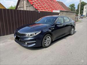Blue Kia Optima 2018 in Kaunas, with an engine capacity of 1.70 L and mileage of 188 thousand km for 7500 €, photo 3 on AUTOMOTO.COM.LV