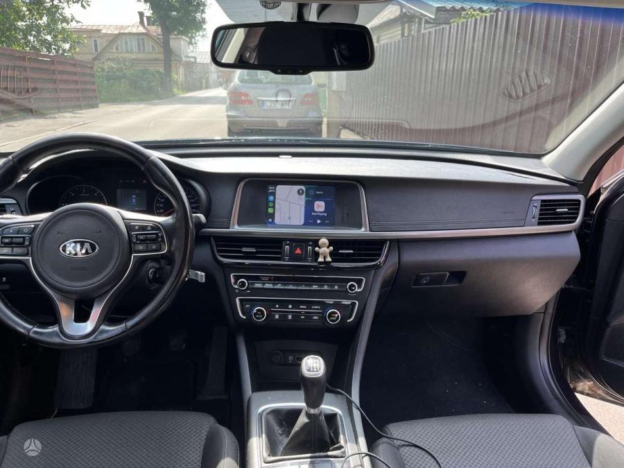 Blue Kia Optima 2018 in Kaunas, with an engine capacity of 1.70 L and mileage of 188 thousand km for 7500 €, photo 9 on AUTOMOTO.COM.LV