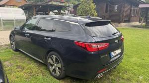Blue Kia Optima 2017 in Kaunas, with an engine capacity of 1.69 L and mileage of 226 thousand km for 8500 €, photo 4 on AUTOMOTO.COM.LV