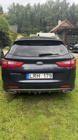 Blue Kia Optima 2017 in Kaunas, with an engine capacity of 1.69 L and mileage of 226 thousand km for 8500 €, photo 7 on AUTOMOTO.COM.LV