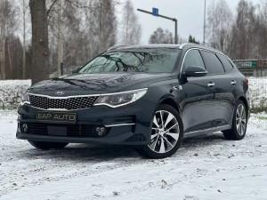 Blue Kia Optima 2017 in Jelgava, with an engine capacity of 1.70 L and mileage of 184 thousand km for 11990 €, photo 4 on AUTOMOTO.COM.LV