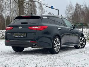 Blue Kia Optima 2017 in Jelgava, with an engine capacity of 1.70 L and mileage of 184 thousand km for 11990 €, photo 5 on AUTOMOTO.COM.LV