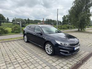 Zils Kia Optima 2017 Tartu, ar dzinēja tilpumu 1.70 L un nobraukumu 163 tūkst. km par 12999 €, foto  vietnē AUTOMOTO.COM.LV