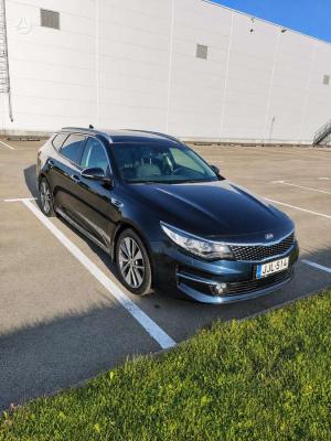 Blue Kia Optima 2017 in Panevezys, with an engine capacity of 1.70 L and mileage of 118 thousand km for 10200 €, photo 5 on AUTOMOTO.COM.LV