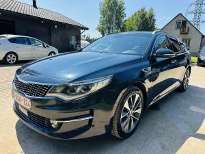 Blue Kia Optima 2018 in Kaunas, with an engine capacity of 1.69 L and mileage of 170 thousand km for 9850 €, photo 4 on AUTOMOTO.COM.LV