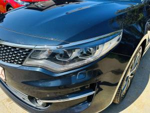 Blue Kia Optima 2018 in Kaunas, with an engine capacity of 1.69 L and mileage of 170 thousand km for 9850 €, photo 13 on AUTOMOTO.COM.LV