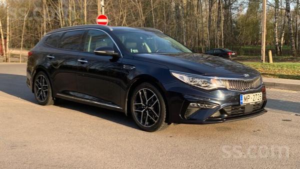 Синий Киа Оптима 2018 в Рига, объемом двигателя 1.60 л и пробегом 99 тыс. км за 12000 €, фото 4 на AUTOMOTO.COM.LV
