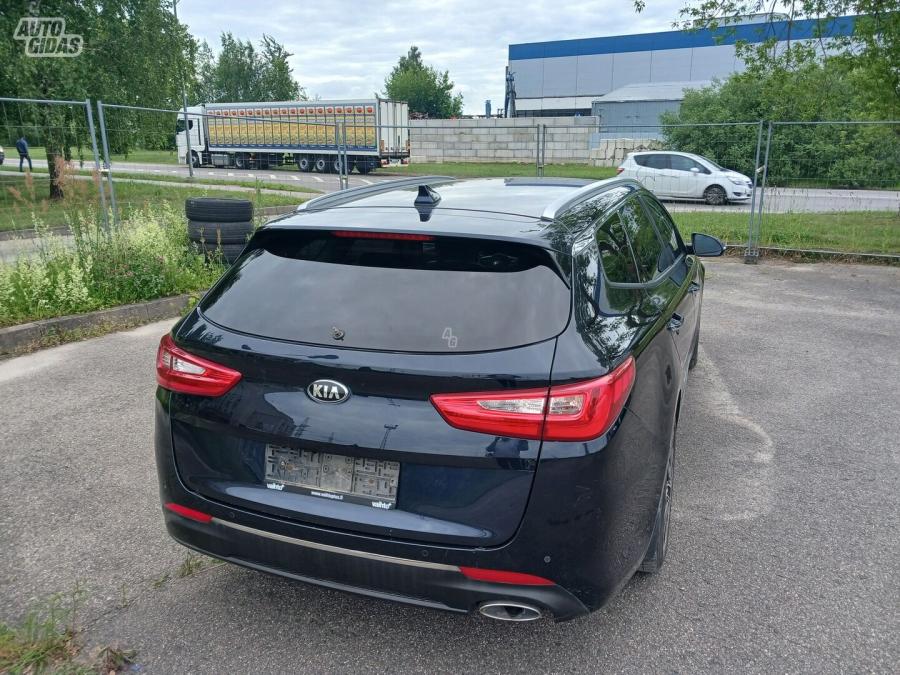 Blue Kia Optima 2019 in Panevezys, with an engine capacity of 1.60 L and mileage of 330 thousand km for 7400 €, photo 8 on AUTOMOTO.COM.LV