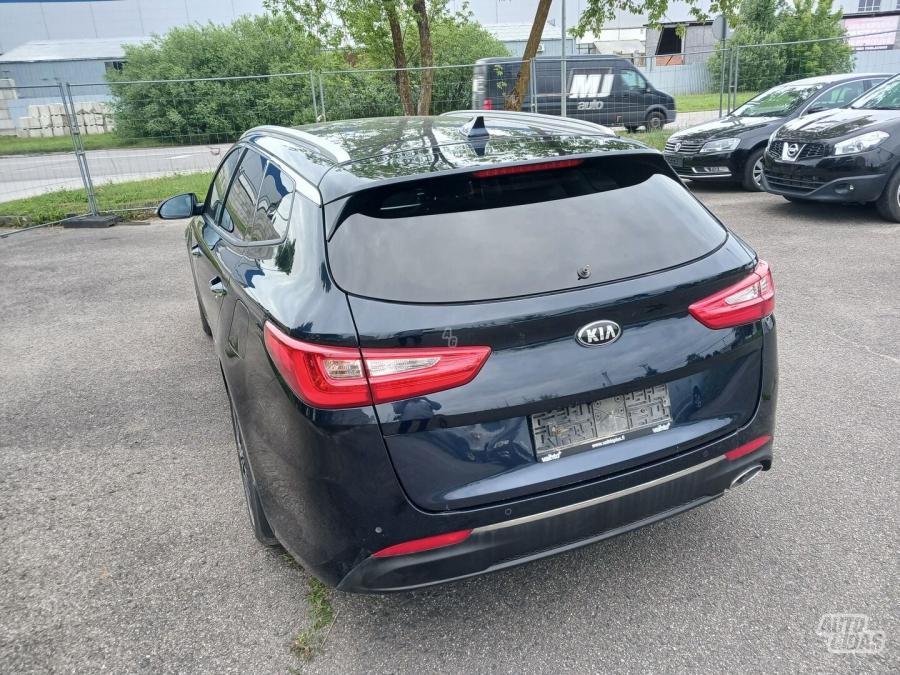 Blue Kia Optima 2019 in Panevezys, with an engine capacity of 1.60 L and mileage of 330 thousand km for 7400 €, photo 9 on AUTOMOTO.COM.LV