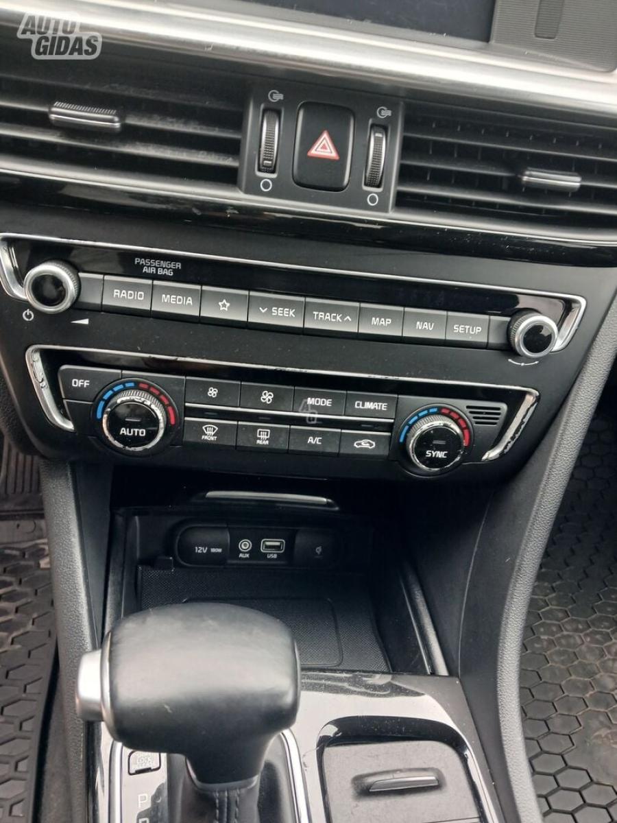 Blue Kia Optima 2019 in Panevezys, with an engine capacity of 1.60 L and mileage of 330 thousand km for 7400 €, photo 20 on AUTOMOTO.COM.LV