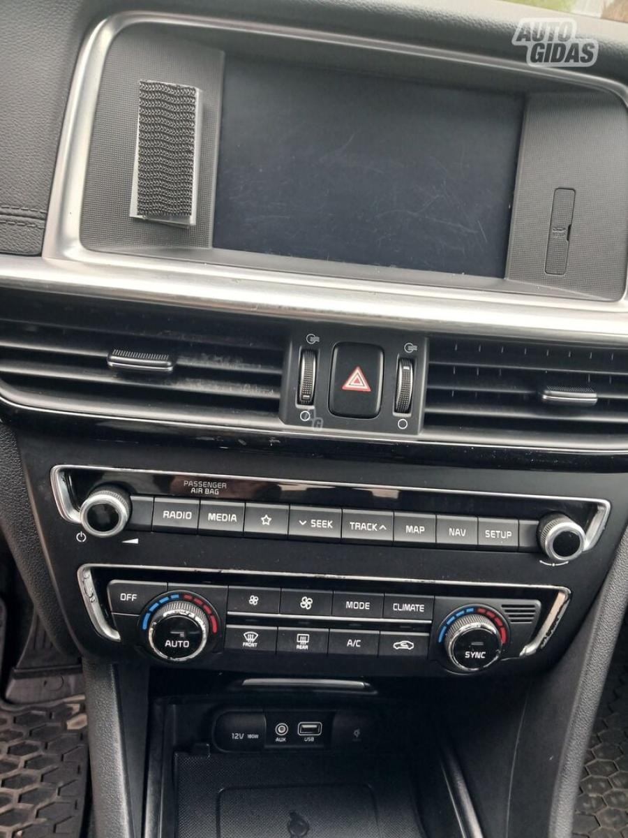Blue Kia Optima 2019 in Panevezys, with an engine capacity of 1.60 L and mileage of 330 thousand km for 7400 €, photo 21 on AUTOMOTO.COM.LV