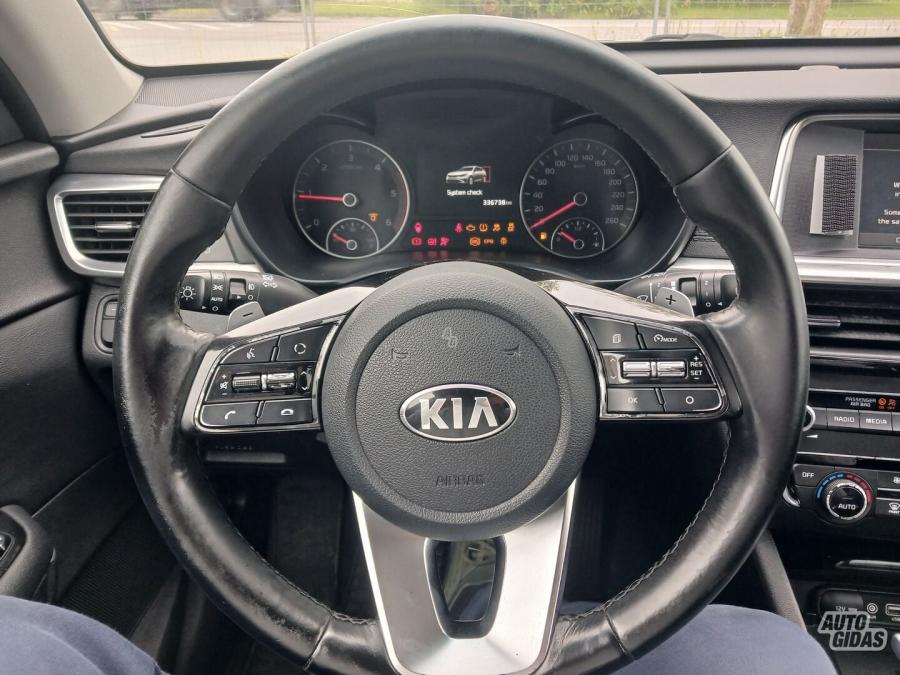 Blue Kia Optima 2019 in Panevezys, with an engine capacity of 1.60 L and mileage of 330 thousand km for 7400 €, photo 26 on AUTOMOTO.COM.LV