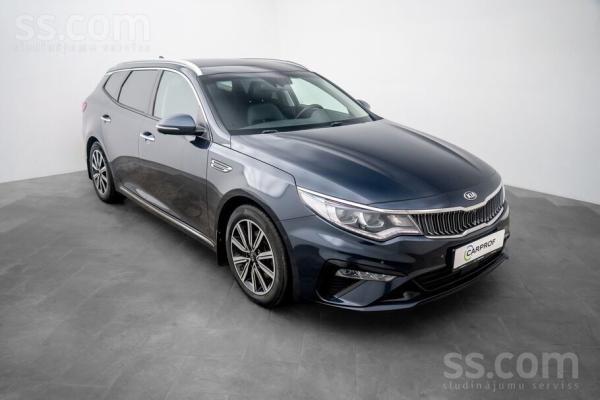 Blue Kia Optima 2020 in Tallinn, with an engine capacity of 1.60 L and mileage of 178 thousand km for 13999 €, photo 3 on AUTOMOTO.COM.LV