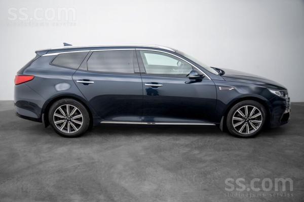 Blue Kia Optima 2020 in Tallinn, with an engine capacity of 1.60 L and mileage of 178 thousand km for 13999 €, photo 4 on AUTOMOTO.COM.LV