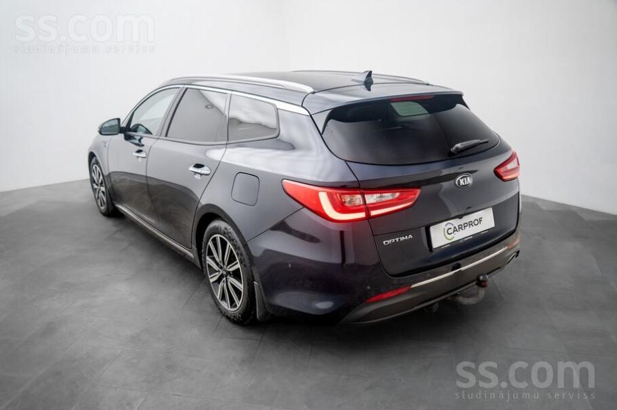 Blue Kia Optima 2020 in Tallinn, with an engine capacity of 1.60 L and mileage of 178 thousand km for 13999 €, photo 8 on AUTOMOTO.COM.LV