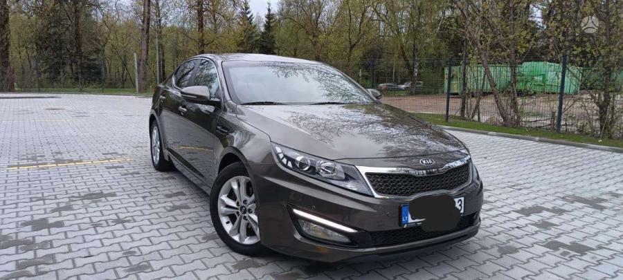 Brūns Kia Optima 2012 Viļņa, ar dzinēja tilpumu 1.69 L un nobraukumu 270 tūkst. km par 2200 €, foto 2 vietnē AUTOMOTO.COM.LV