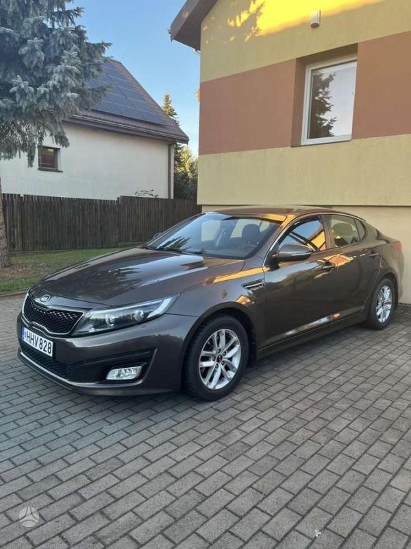 Brūns Kia Optima 2014 Kauņa, ar dzinēja tilpumu 1.70 L un nobraukumu 199 tūkst. km par 6490 €, foto 1 vietnē AUTOMOTO.COM.LV