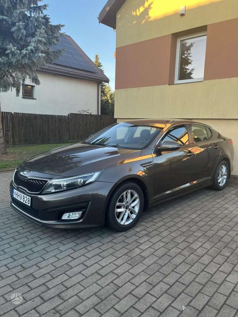 Brūns Kia Optima 2014 Kauņa, ar dzinēja tilpumu 1.70 L un nobraukumu 199 tūkst. km par 6490 €, foto 1 vietnē AUTOMOTO.COM.LV