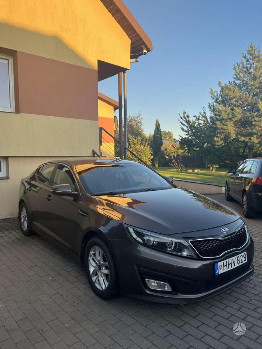 Brūns Kia Optima 2014 Kauņa, ar dzinēja tilpumu 1.70 L un nobraukumu 199 tūkst. km par 6490 €, foto 3 vietnē AUTOMOTO.COM.LV