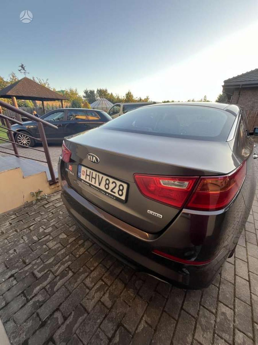Brūns Kia Optima 2014 Kauņa, ar dzinēja tilpumu 1.70 L un nobraukumu 199 tūkst. km par 6490 €, foto 5 vietnē AUTOMOTO.COM.LV