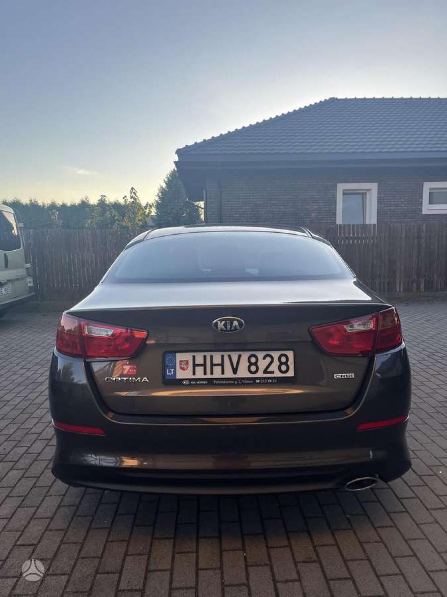 Brūns Kia Optima 2014 Kauņa, ar dzinēja tilpumu 1.70 L un nobraukumu 199 tūkst. km par 6490 €, foto 8 vietnē AUTOMOTO.COM.LV