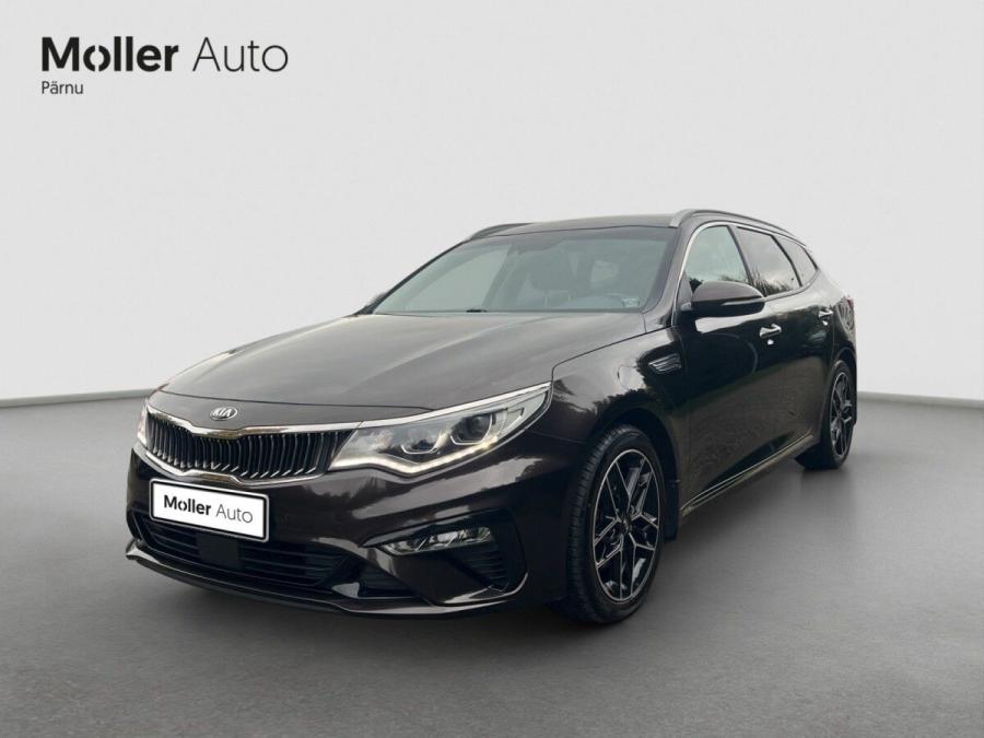 Brūns Kia Optima 2019 Pērnava, ar dzinēja tilpumu 1.60 L un nobraukumu 110 tūkst. km par 13900 €, foto 1 vietnē AUTOMOTO.COM.LV